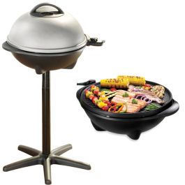 GEORGE FOREMAN - Barbecue electrique sur pied ou de table 2200w - GGR50B - Vente petit ...